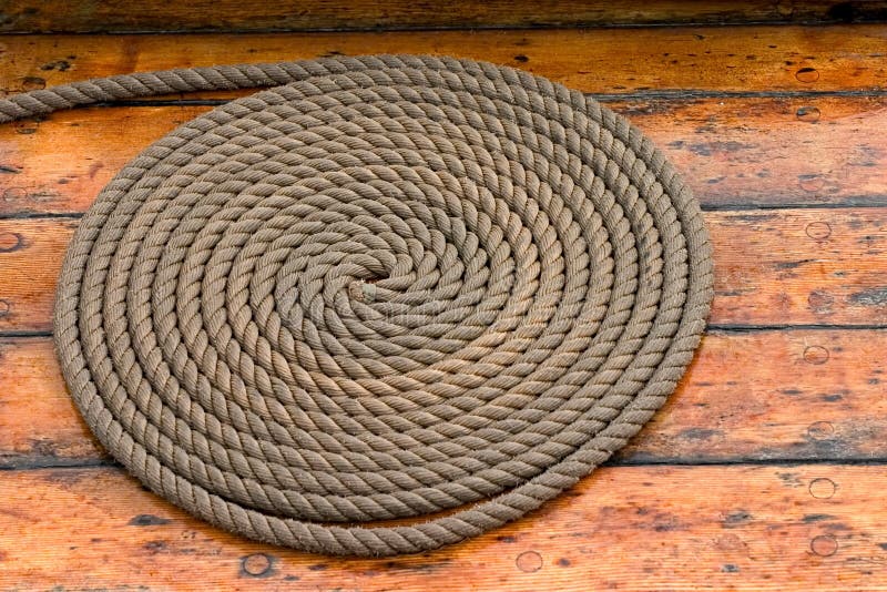 Coiled rope stock photo. Image of circle, boat, tough - 1012688