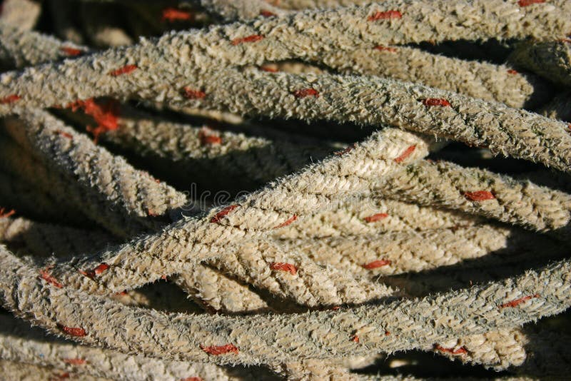 Coiled Rope stock image. Image of shipping, strong, ship - 16134381