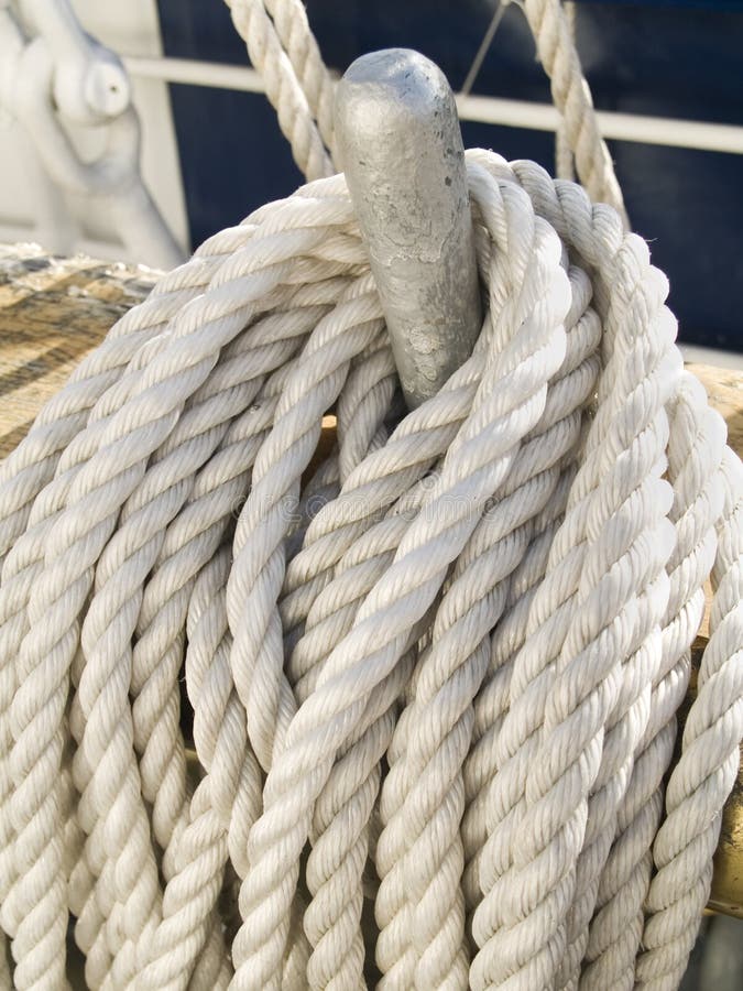 Coiled rope stock image. Image of transportation, rope - 17109537