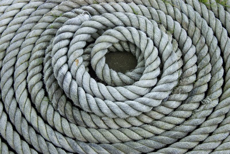 Coiled Rope stock image. Image of twisted, paving, piled - 75195211