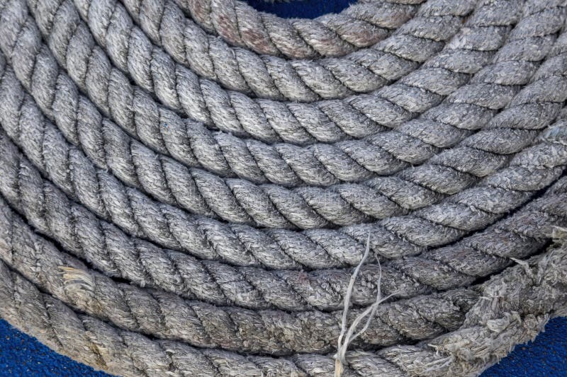 Coiled Rope stock photo. Image of rough, twist, strength - 303654354