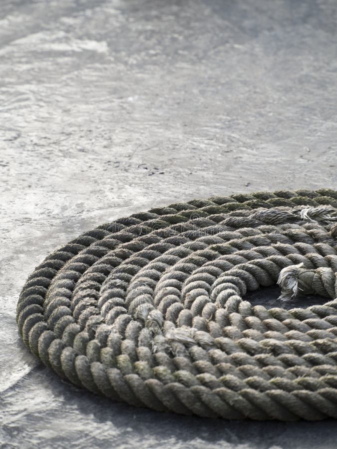 Coiled rope stock photo. Image of ropes, ship, coiled - 61883830