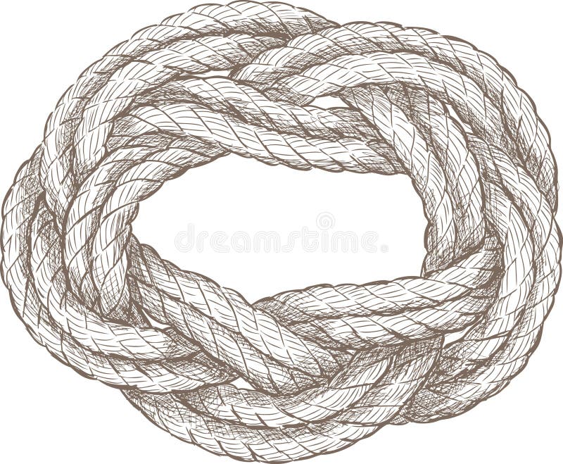 Rope Coil Drawing