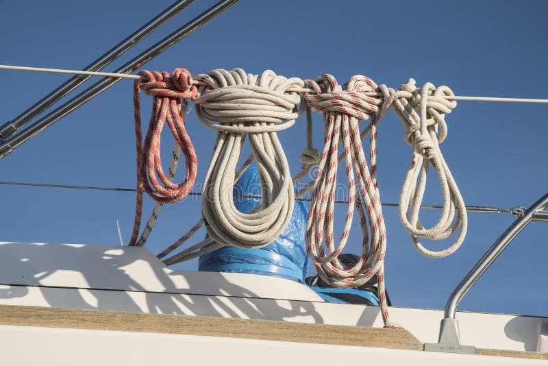 110 Coiled Ropes Sailing Ship Stock Photos - Free & Royalty-Free Stock ...