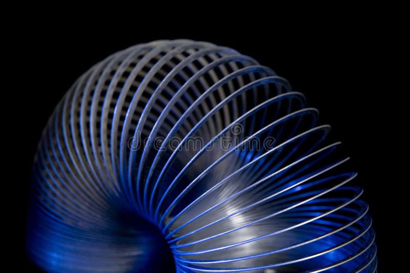 Slinky Spring Toy editorial stock image. Image of detail - 11607434