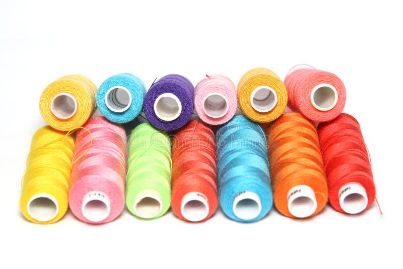 Coils of a thread stock image. Image of wool, pants, material - 2323209