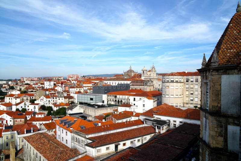 Coimbra in Central Portugal Stock Photo - Image of attraction, centro ...