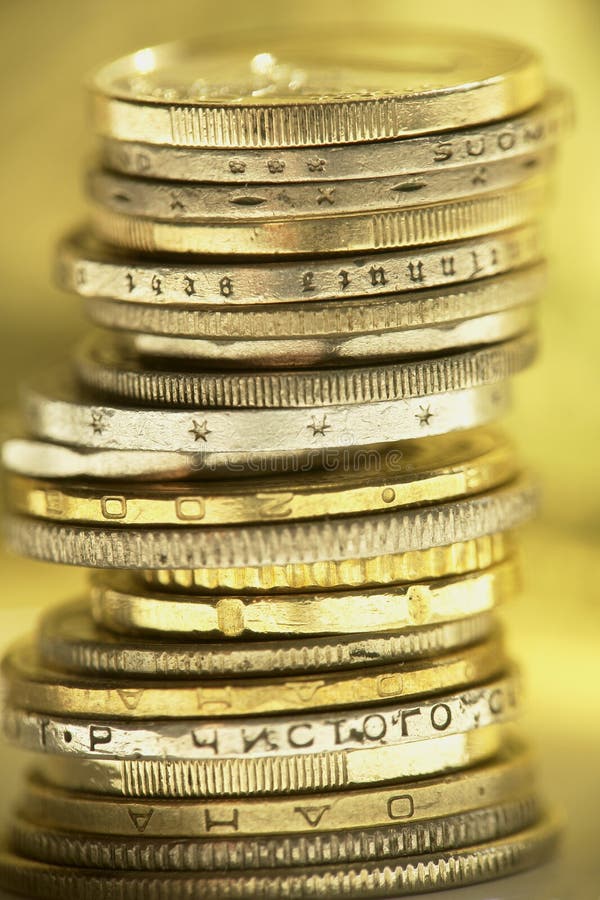 One Pound Coin stock image. Image of dollar, report, coin - 121245