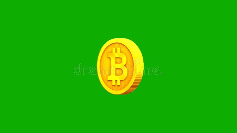 Coin Animation on Green Screen Stock Footage - Video of transaction ...