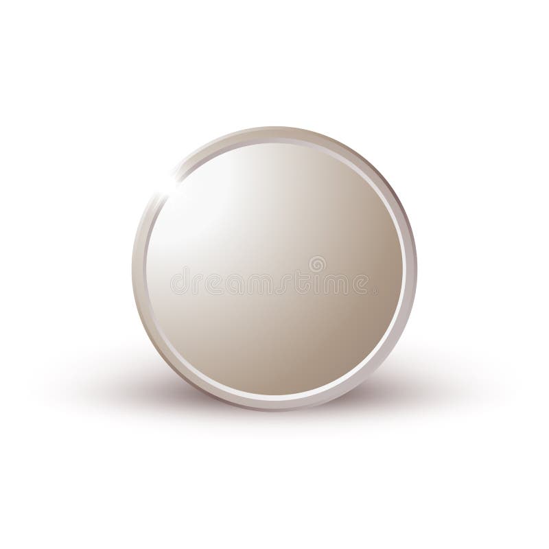 Coin on Background Isolated Object Abstract Stock Illustration ...