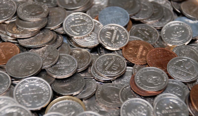 Coin colection stock photo. Image of global, paying, currency - 7428056