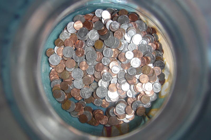 Coin Collection stock image. Image of penny, dollars, nickle - 139087
