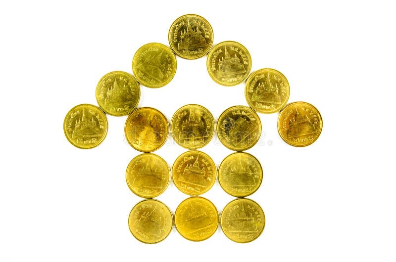 Coin,Home,Set stock image. Image of currency, conceptual - 37409083