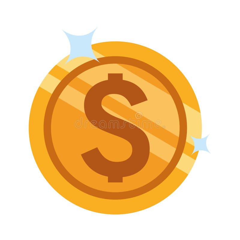 Coin icon cartoon stock vector. Illustration of finance - 148169663