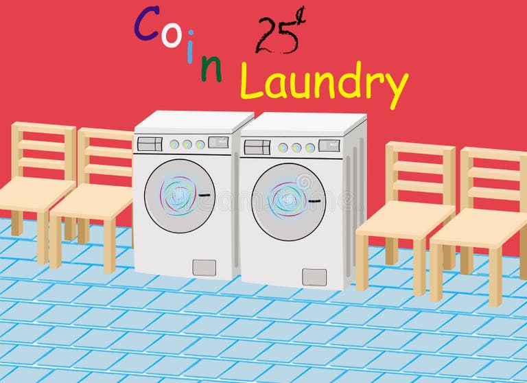 Laundry Coin Machine Stock Illustrations – 640 Laundry Coin Machine ...