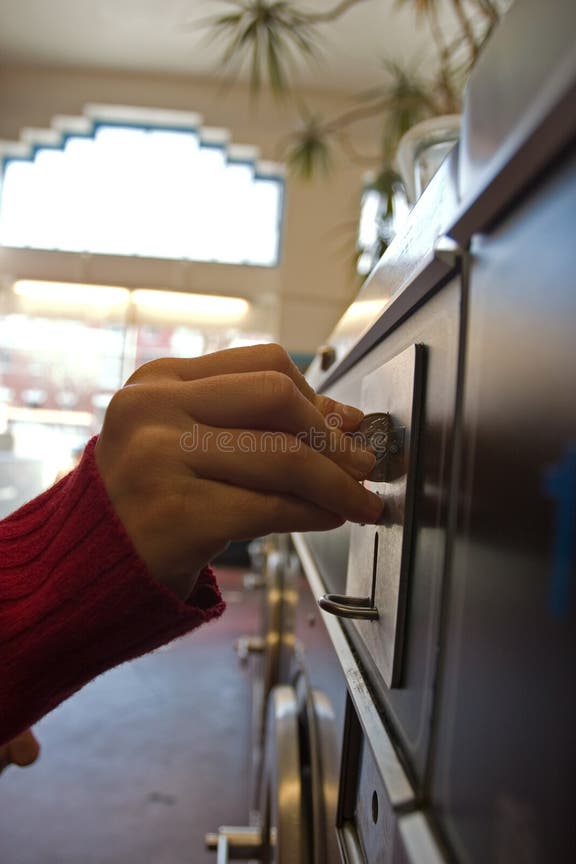 Coin Machines stock photo. Image of heat, front, spinning - 2409752