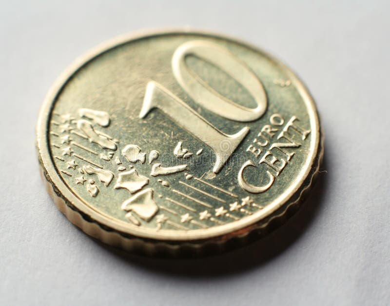 Coin Macro 10 Euro Cent Picture. Image: 4072396