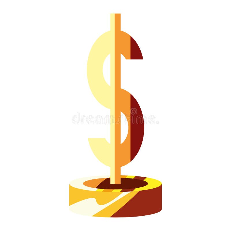 Money bag dollar stock vector. Illustration of chart - 142472079