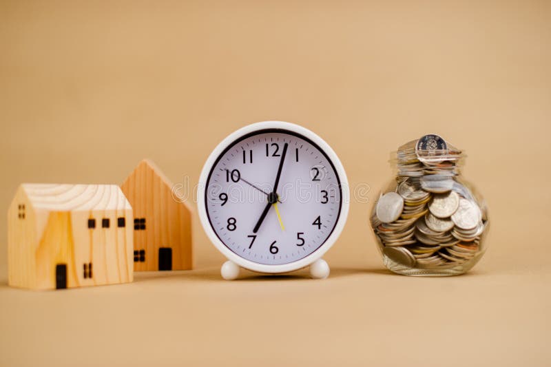 Coin Money in a Glass Jar. Saving Money. Money Saving Concept. Coin ...