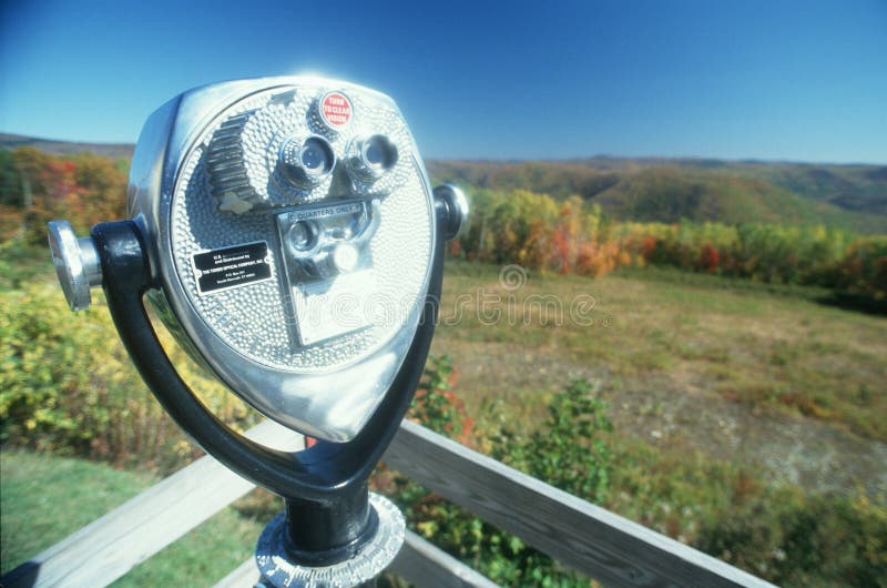 Coin operated binoculars editorial stock image. Image of coin - 23177789