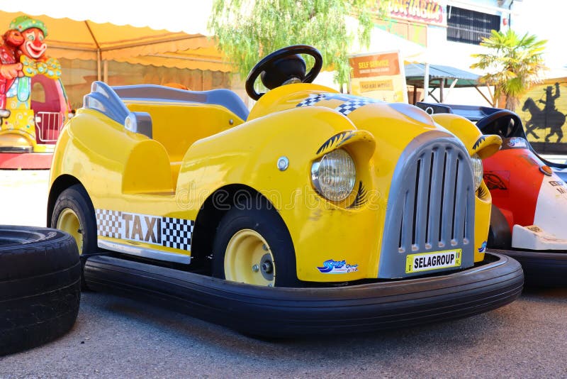 Coin Operated Amusement Kiddie Rides Editorial Stock Photo - Image of ...