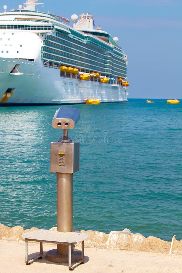 Coin operated viewer stock photo. Image of cruise, outdoors - 24049390