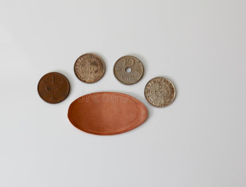 Coin paw print stock photo. Image of coins, money, currency - 39020840