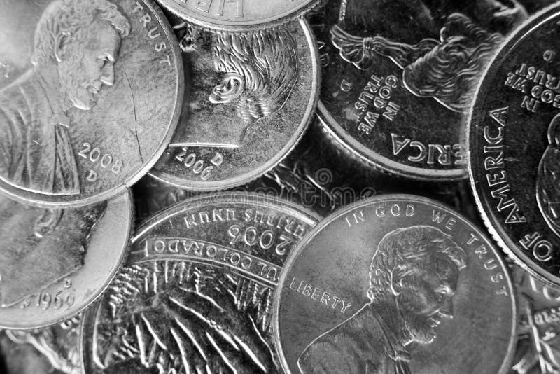 Coin Pile Background stock image. Image of finance, finances - 9492161