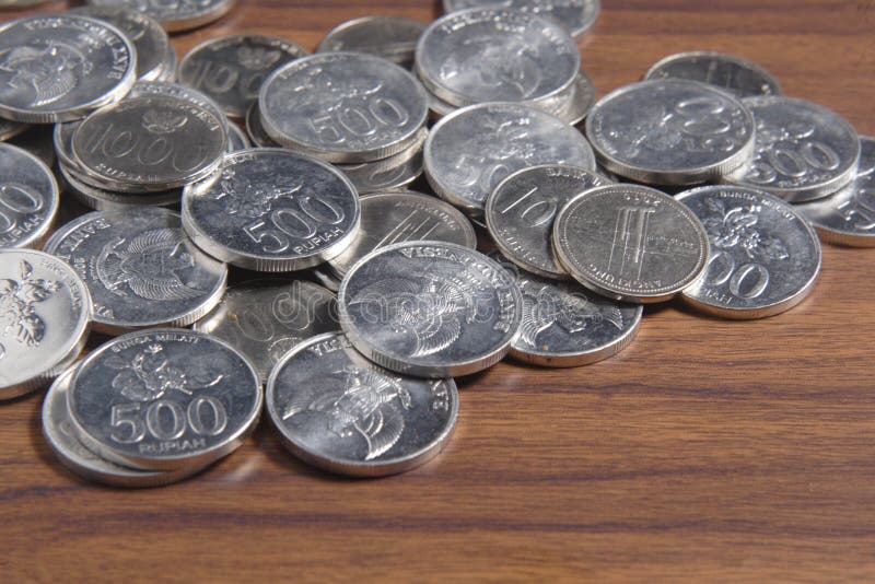 Coin Rupiah - Indonesian Money Stock Image - Image of cash, concept ...
