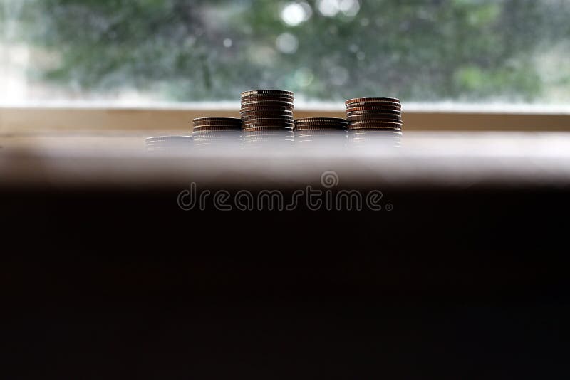 Thailand`s Money is Put Together As a Window Near the Window. Stock ...