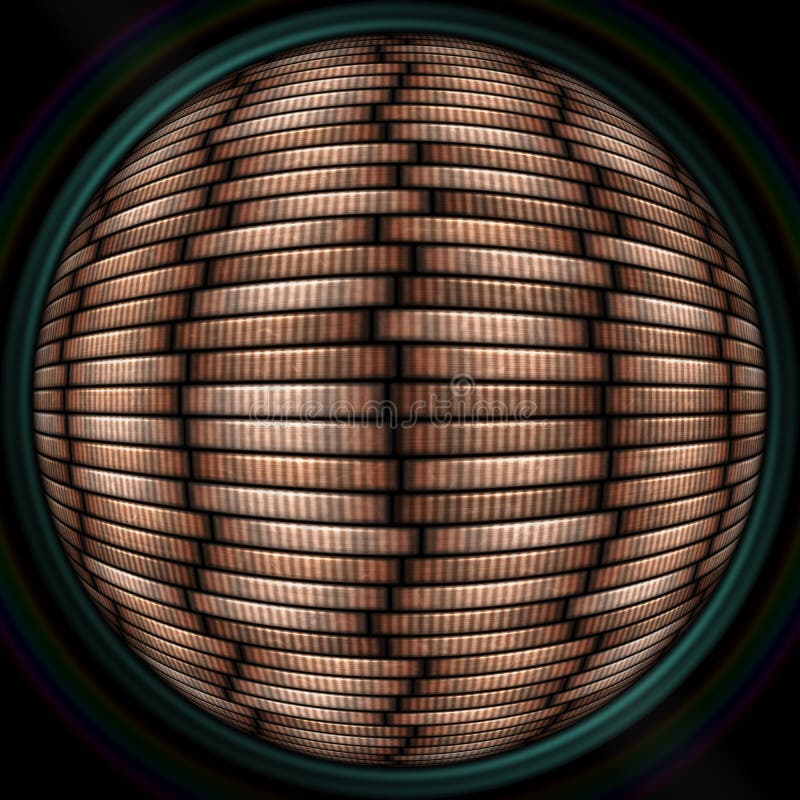 Coin Stack Seamless Texture in Objectiv or Lens Stock Illustration ...