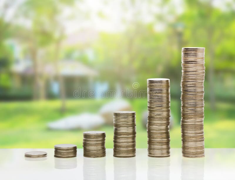 Green Grass Growing Coin Stacks Stock Photos - Free & Royalty-Free ...