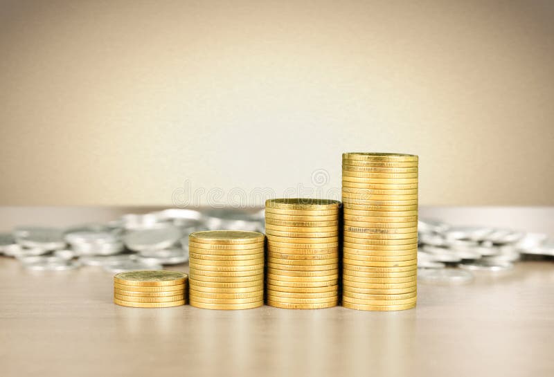 Coin Stacks , Business Ideas Stock Photo - Image of savings, sterling ...