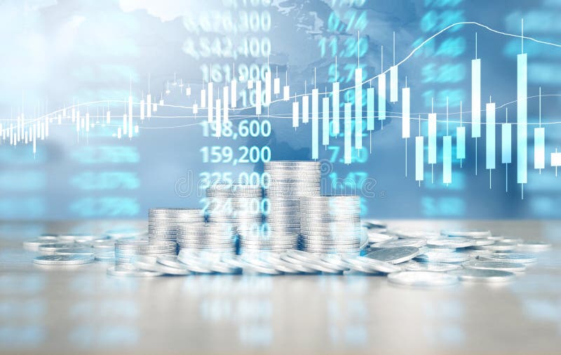 Coin Stacks , Business Ideas Stock Illustration - Illustration of gold ...