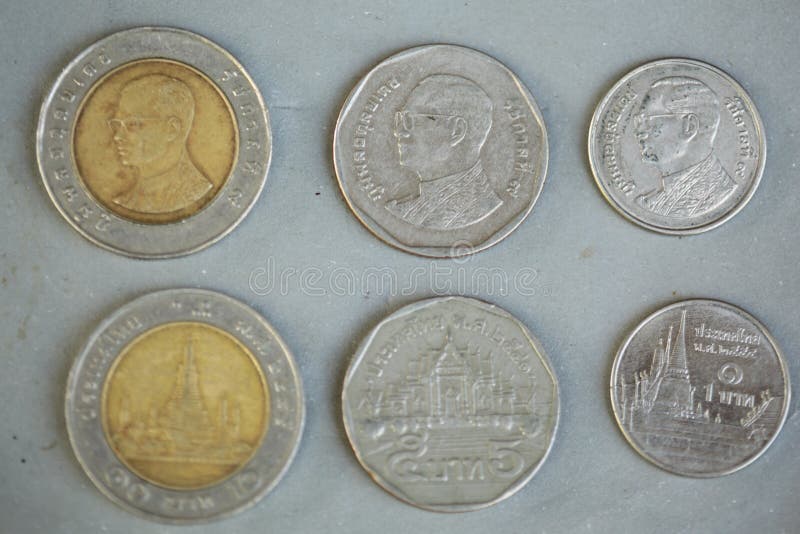 Thailand 1 Baht Coins Back Stock Images - Download 133 Royalty Free Photos