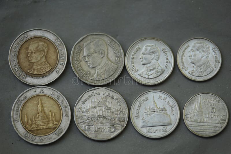 Thailand 1 Baht Coins Back Stock Images - Download 133 Royalty Free Photos