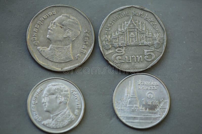 Coin thailand stock image. Image of isolated, bank, macro - 81985335