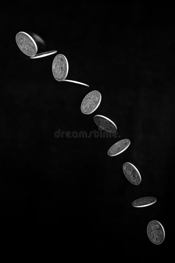 Coin toss stock image. Image of rand, toss, visual, motion - 31819995