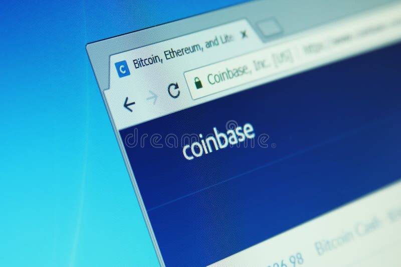 Coinbase Cryptocurrency Exchange Editorial Photography - Image of ...