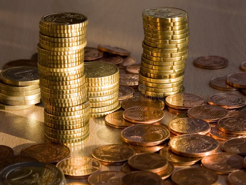 Coins chart stock image. Image of coins, cash, ideas, gold - 3291843