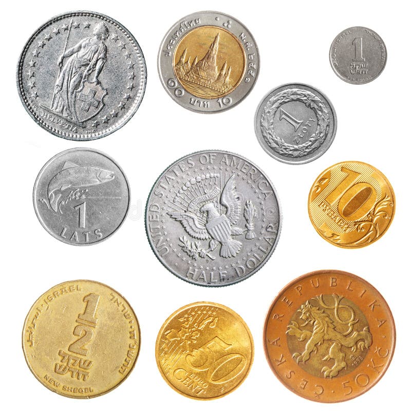 Philippines Peso Coins Collection Set Stock Photo - Image of finance ...