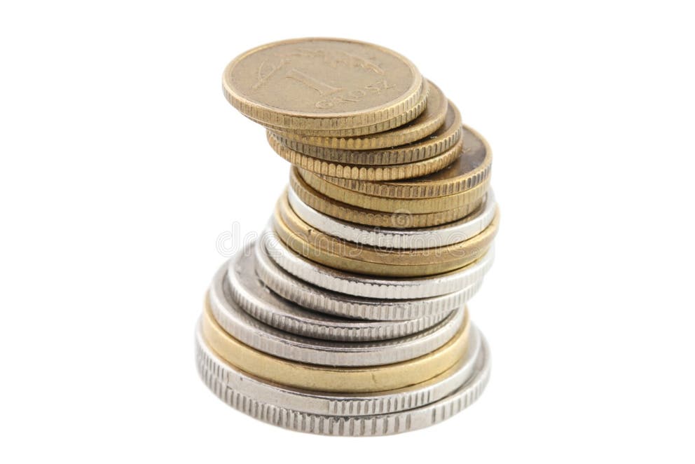 Coins stock photo. Image of cash, coin, saving, zloties - 7434434