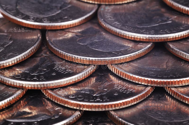 Coins stock photo. Image of cent, bunch, coin, income - 45801188