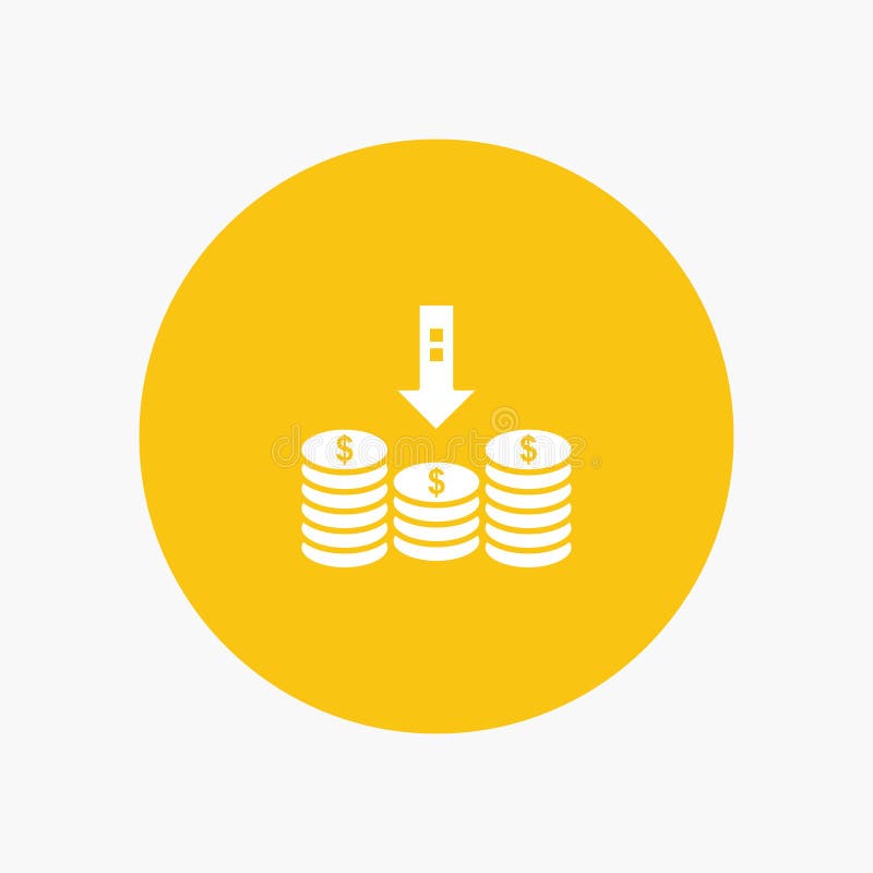 Money down the drain stock illustration. Illustration of economy - 21284463