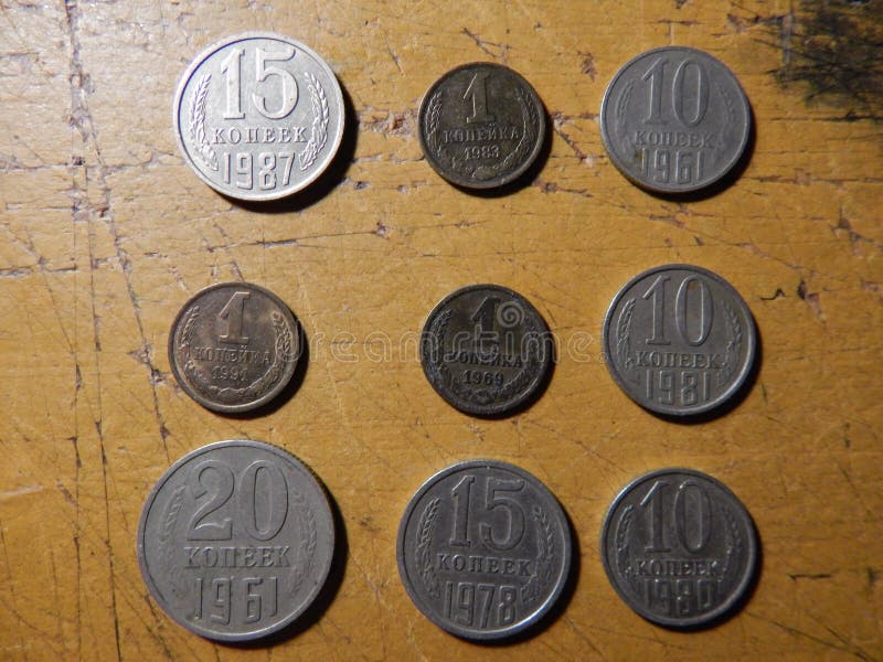 Coins Collecting Numismatics Stock Photo - Image of ancient, isolated ...