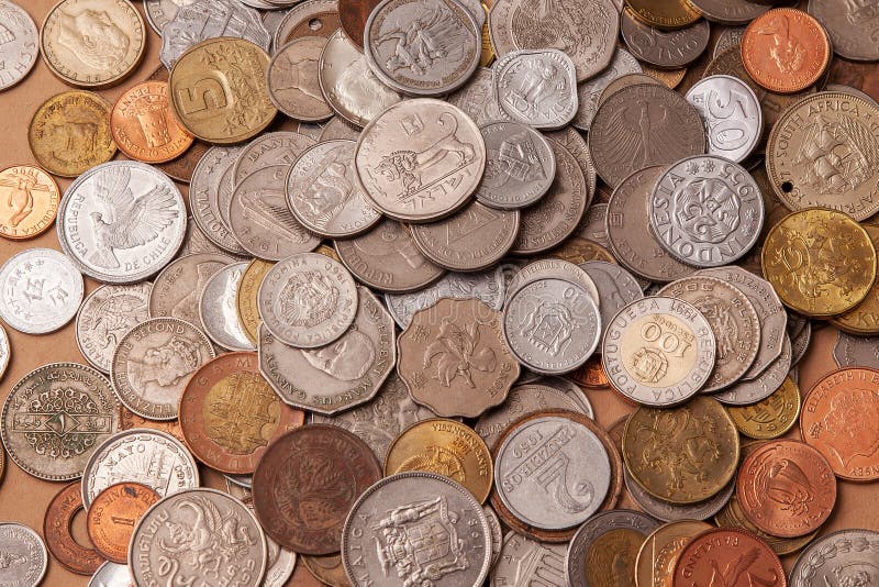 Coins collection stock photo. Image of finance, money - 83603912