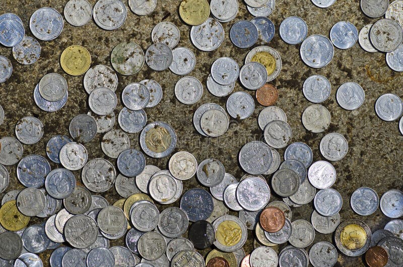 Coins Donation stock image. Image of closeup, currency - 27984025