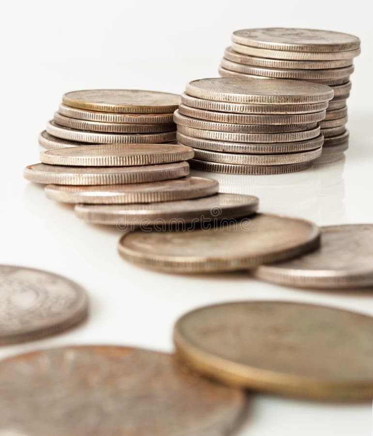 Coins. stock photo. Image of coins, interest, cash, investment - 33346960