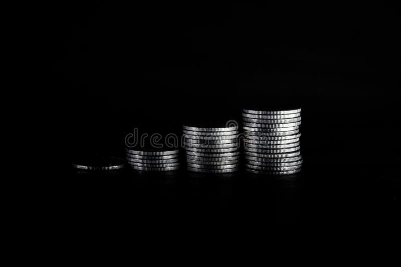 Coins Set in Groups ,stack of Coins, Graphics for Illustrations Stock ...