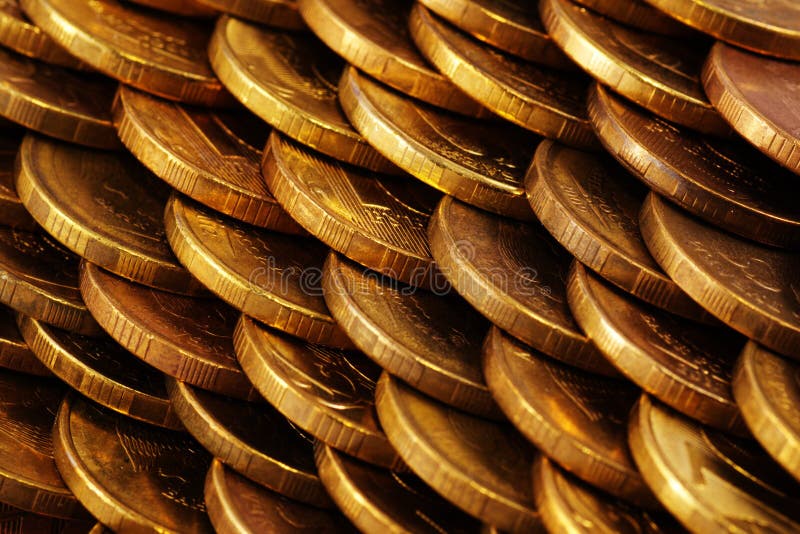 Golden coins stock photo. Image of gold, charity, currency - 34808484